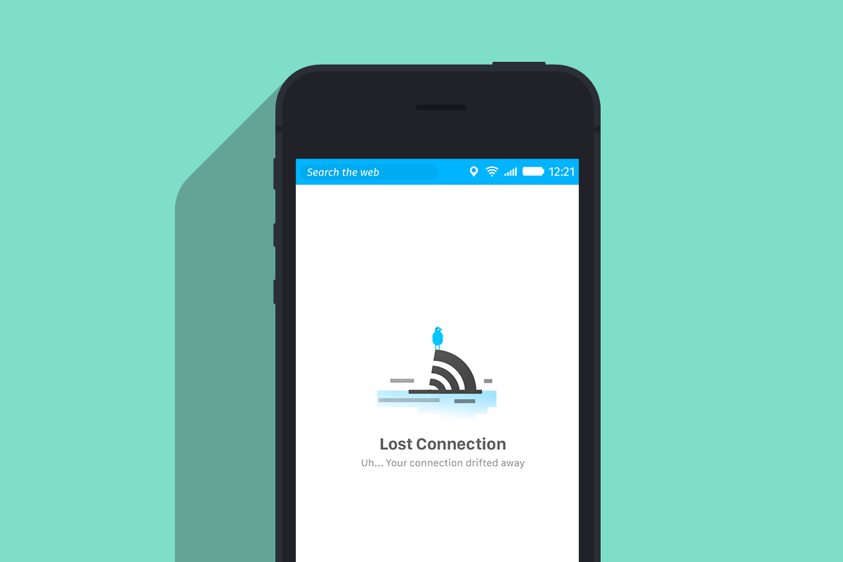 Firefox OS Empty Status - Fang Shih Portfolio