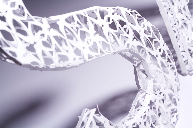 Hand Crafted Paper Cut Typography - Sam Macín