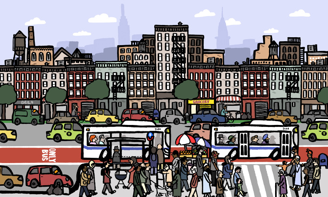 TransitCenter - Turnaround - Max Halton Illustration