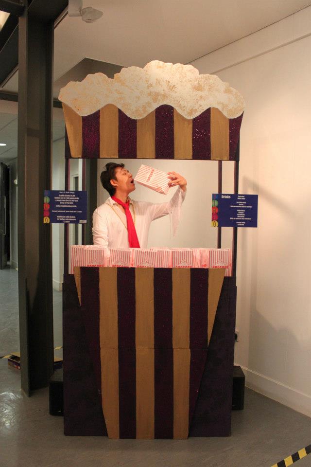 Food & Beverage Booth Design and Stage Design - Mahasin H. Norman