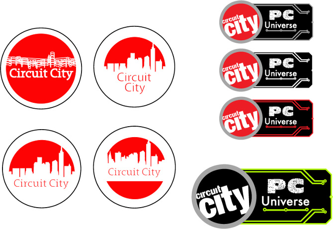 Circuit City PC Universe (Rebrand) - Thomas Darby Designs