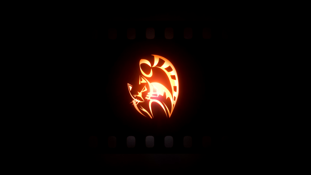 AminoCat Logo Animation - Blue Visual