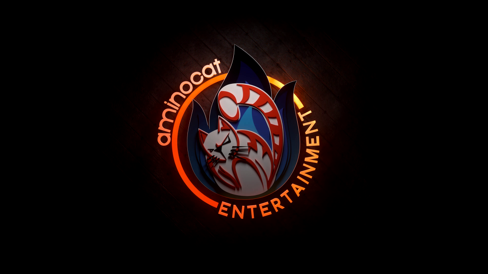 AminoCat Logo Animation - Blue Visual