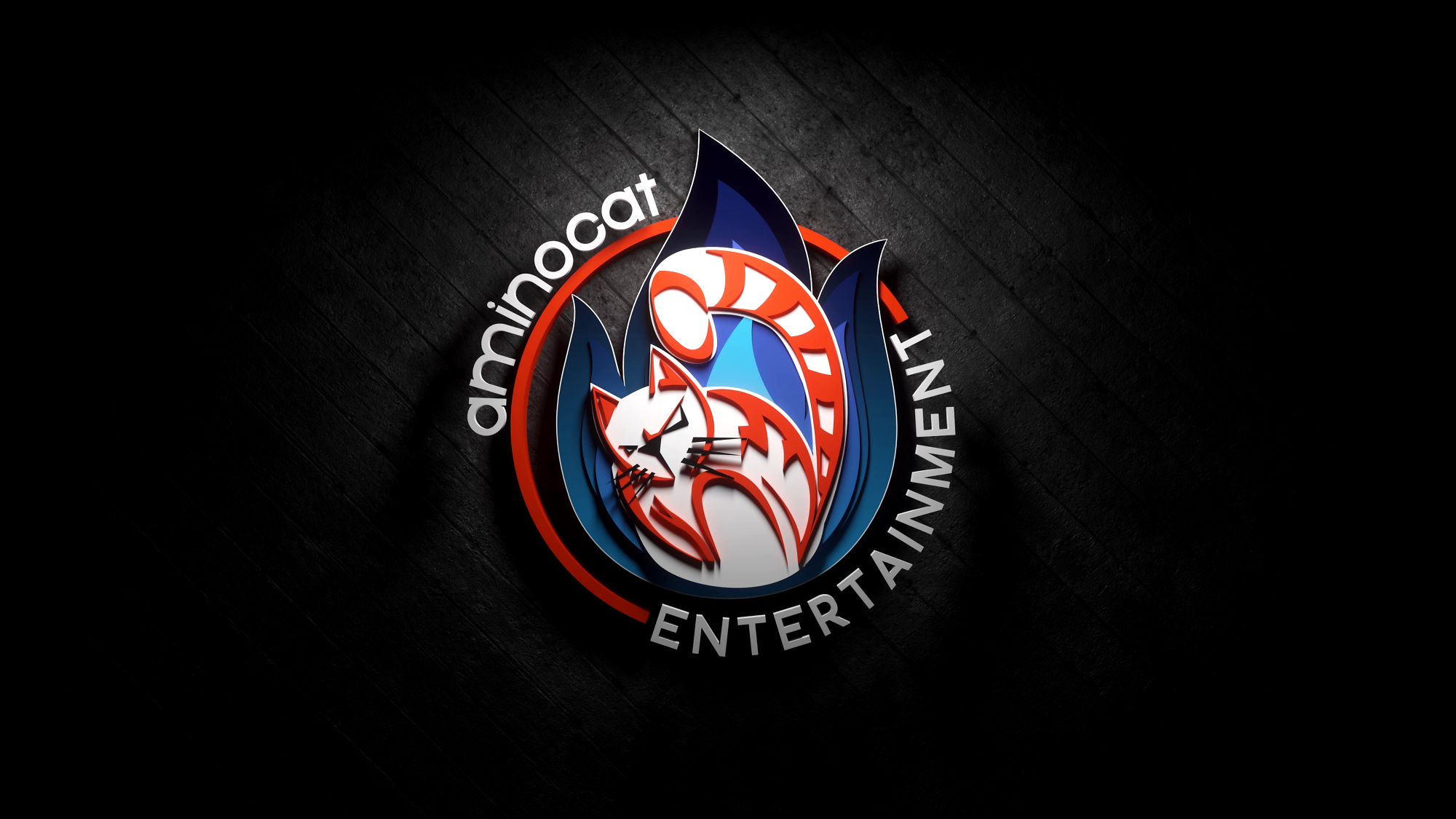 AminoCat Logo Animation - Blue Visual