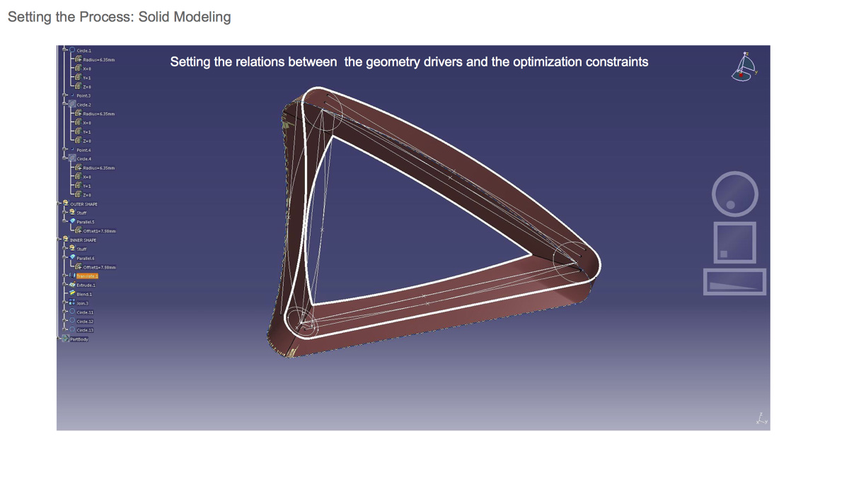 Solid Modeling (CATIA Optimization) - G / P