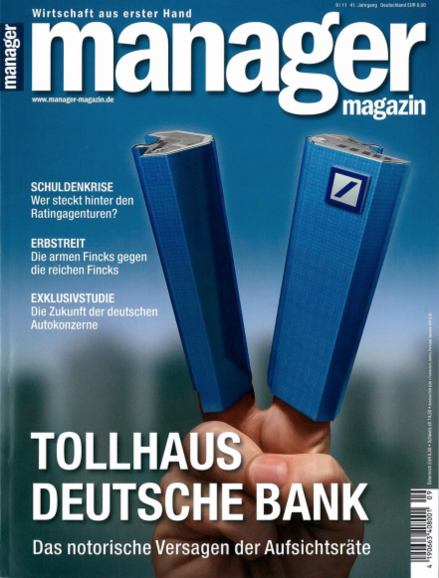 Manager Magazin Cover - Freelance Creative/Copywriter