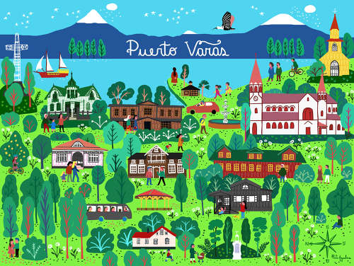 Mapa Provincia de Arauco - Pati Aguilera