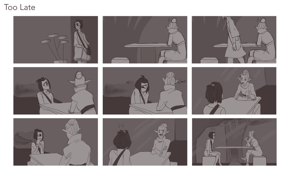 Story Boards - 2014/2016 - 2014-2022 Portfolio and Art