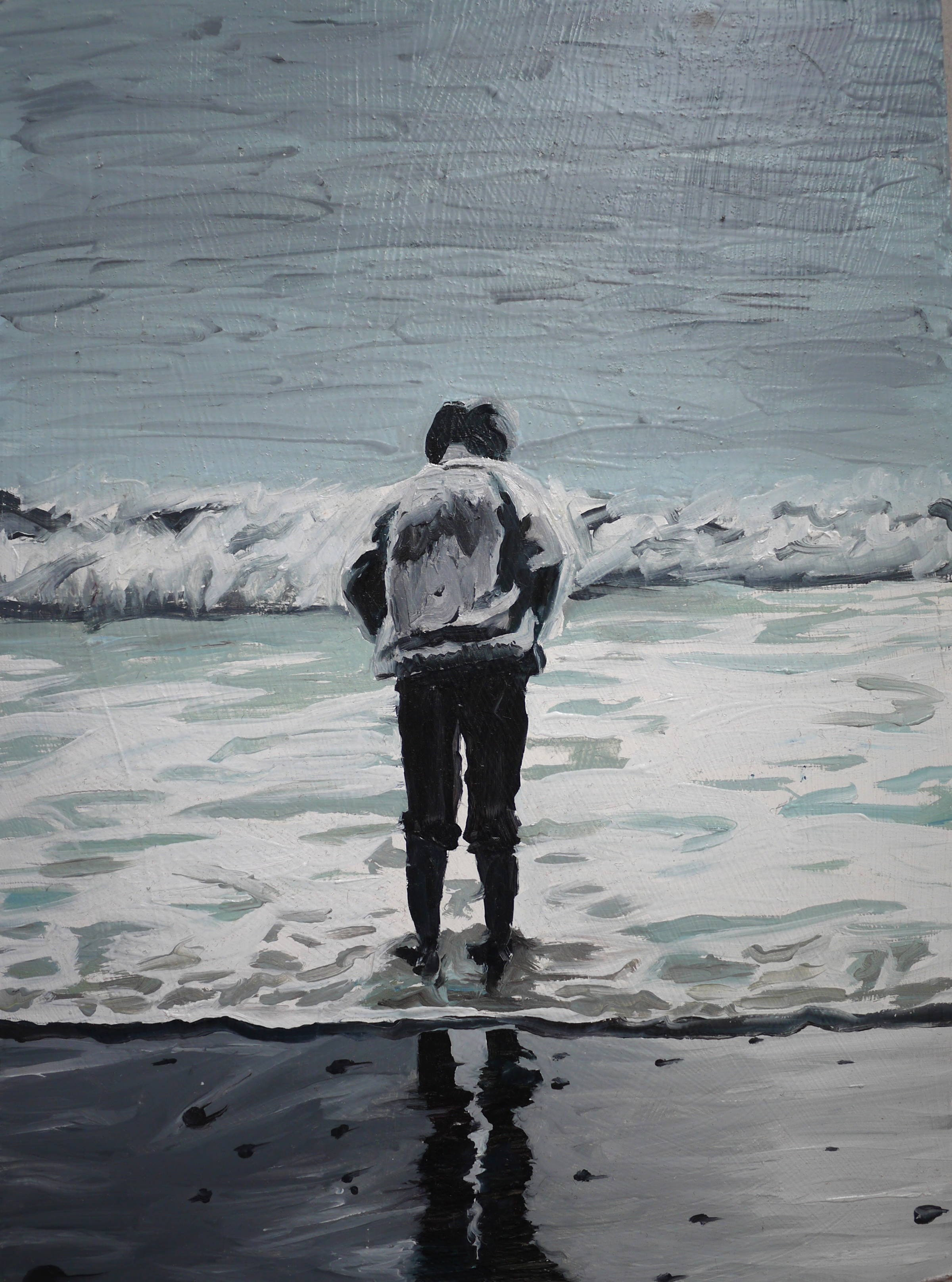 Untitled (sea) - Emily Hillier