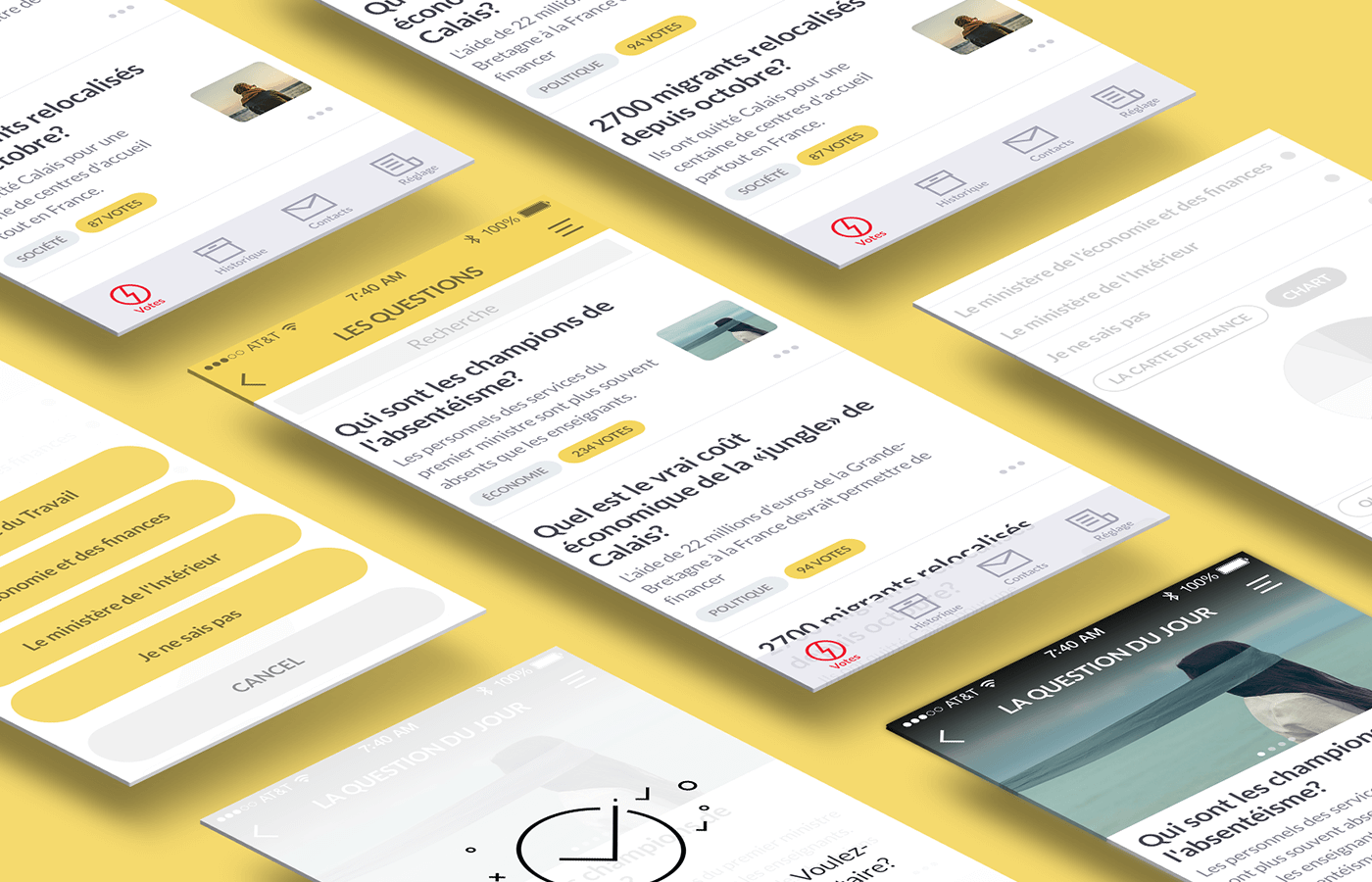 App Vote Design - Andre Revin