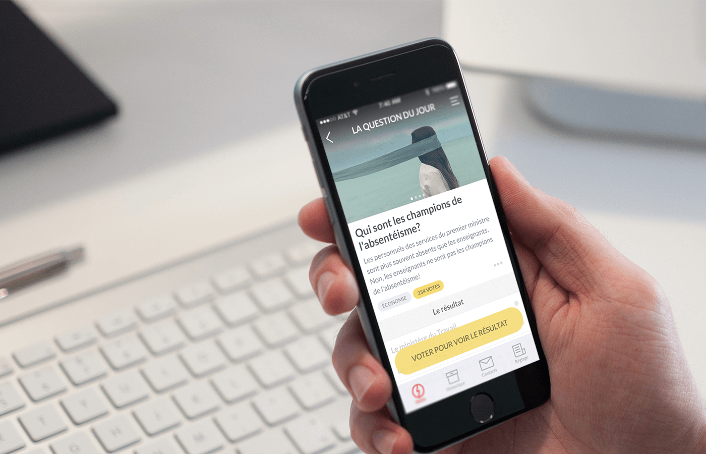 App Vote Design - Andre Revin