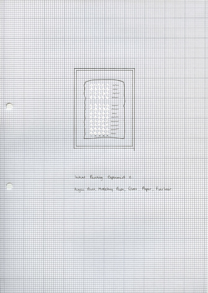 List of Works (A4 Drawings) - Hannah Blackwell