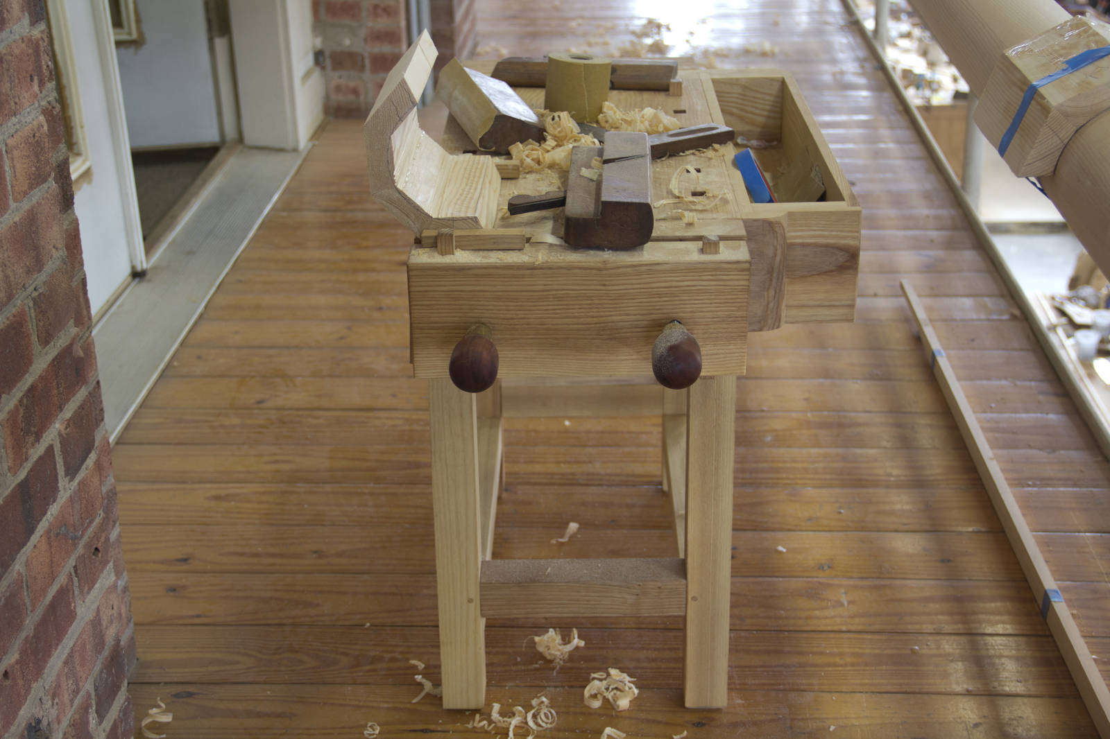 1/2 scale work bench - Goodman, Sawyer and Joiner Wood Works