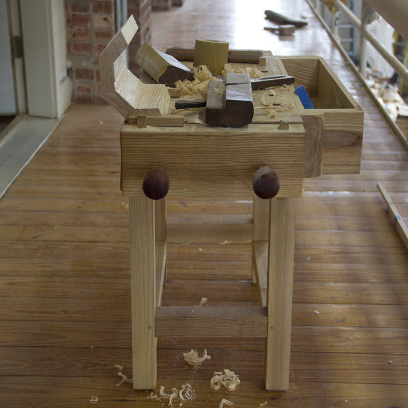 1/2 scale work bench - Goodman, Sawyer and Joiner Wood Works
