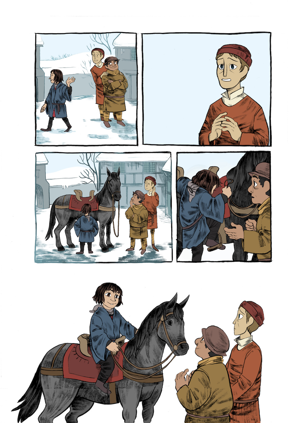 Joan of Arc - Maria Frantz ~ Comics and Illustration