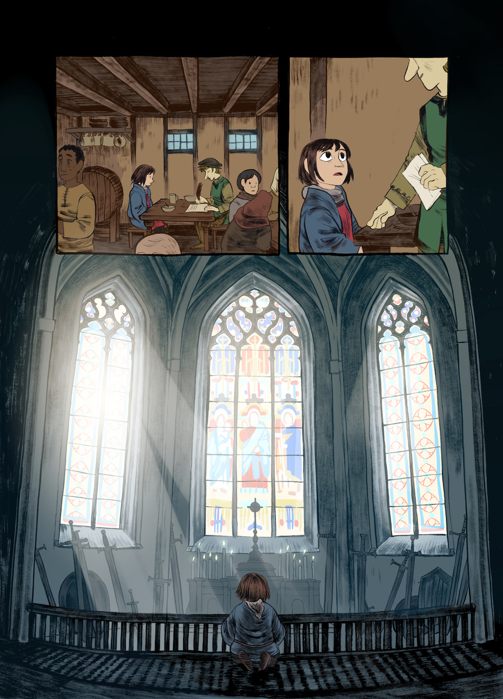 Joan of Arc - Maria Frantz ~ Comics and Illustration