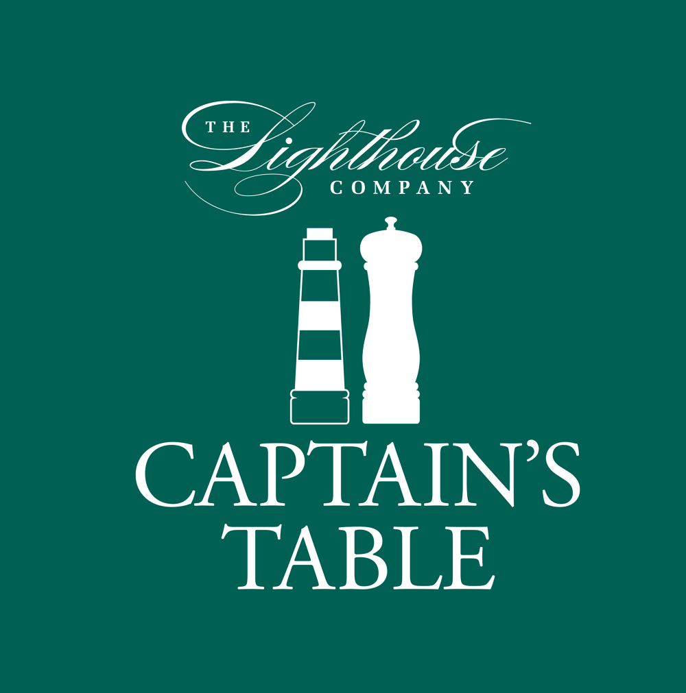 The Lighthouse Company Captain’s Table branding - Gwen Glynn