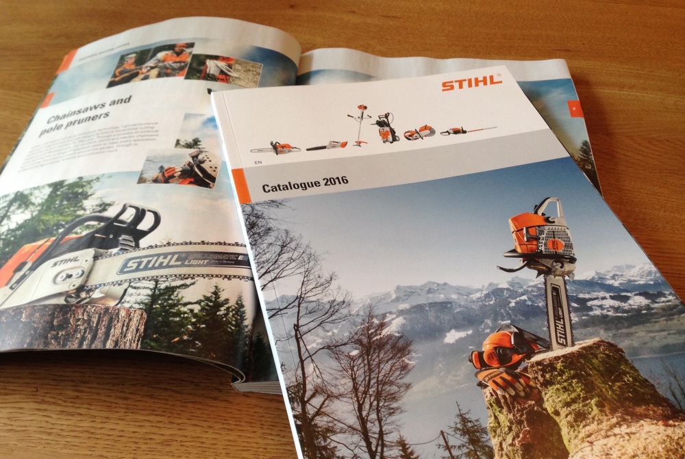 Stihl 2016 UK catalogue - Gwen Glynn