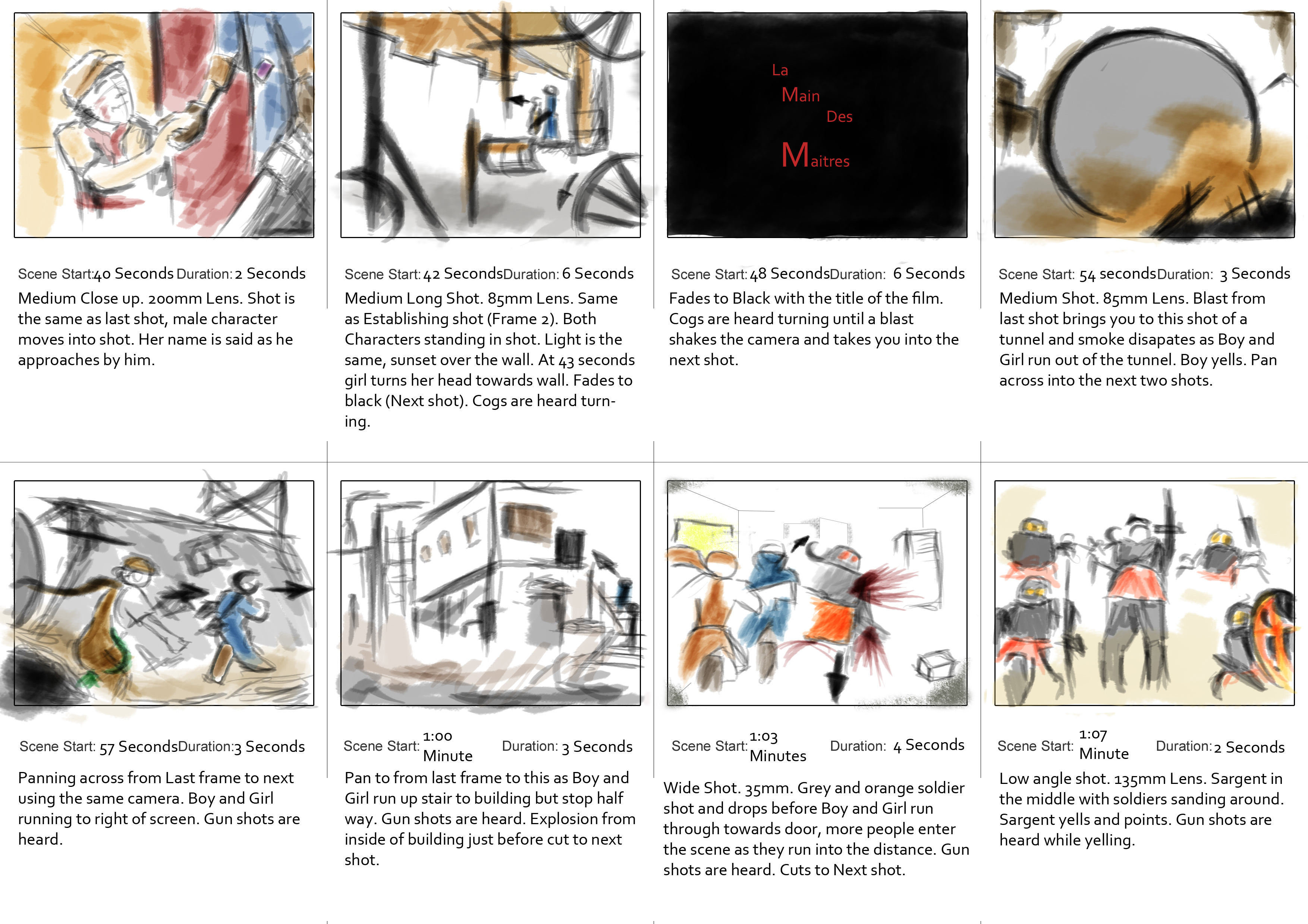 Story Board - Kyle Tweed Animator