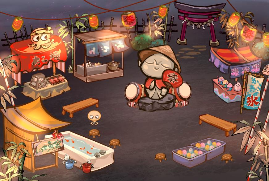 Japanese-style game character＆ scenes design - AFANTASY