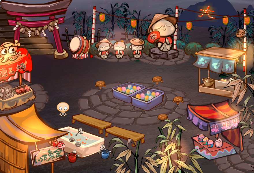 Japanese-style game character＆ scenes design - AFANTASY