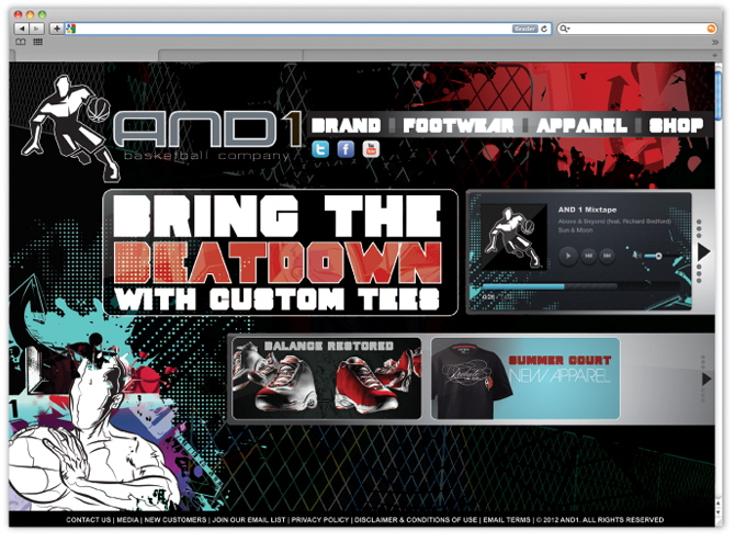 AND1 Identity - Brody Lowe Design