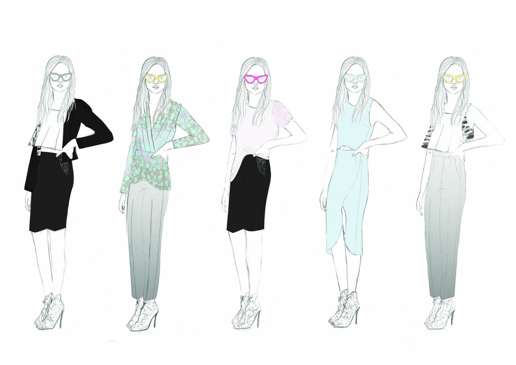 Karen Millen Brief - Chloe Snelling