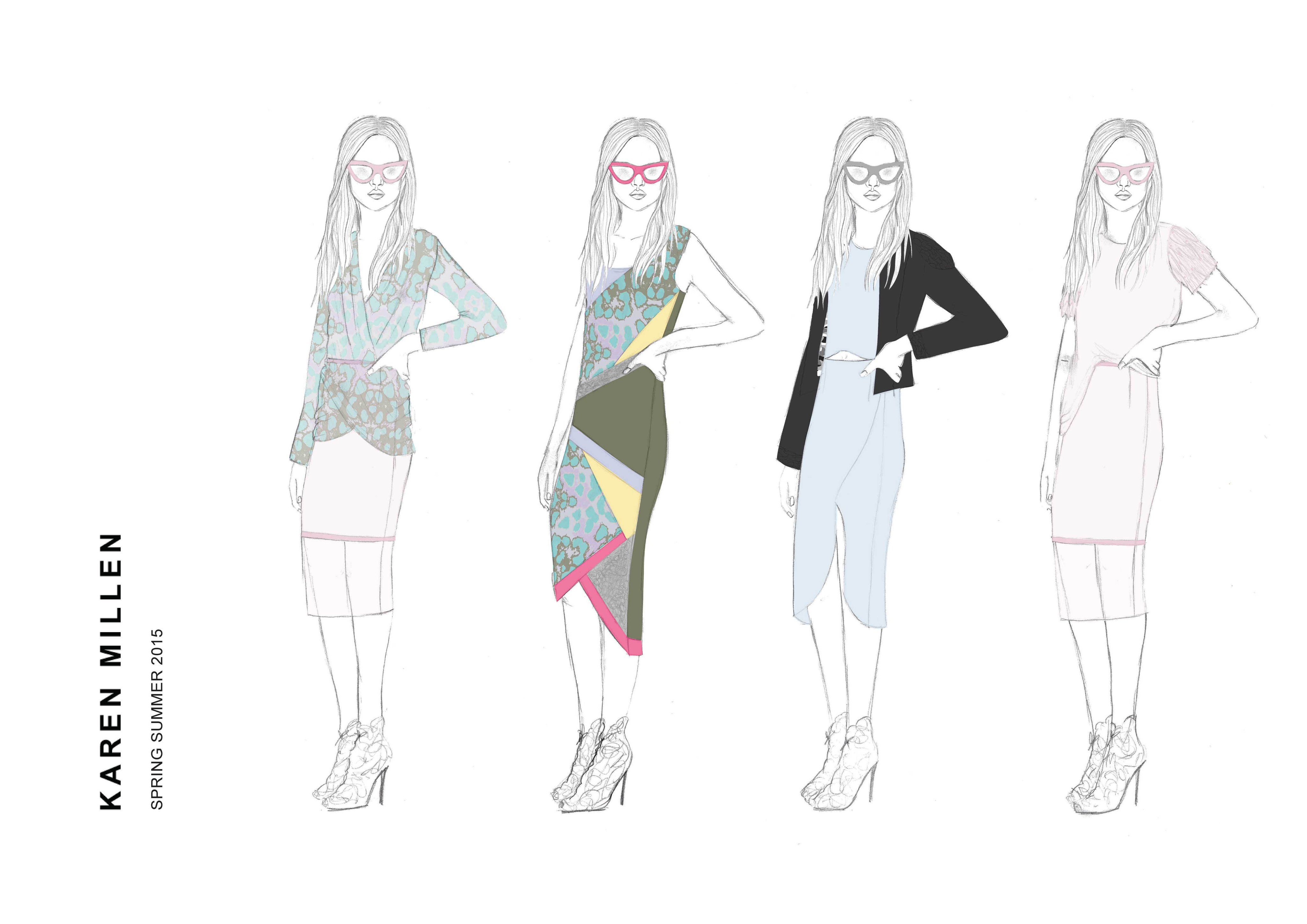 Karen Millen Brief - Chloe Snelling