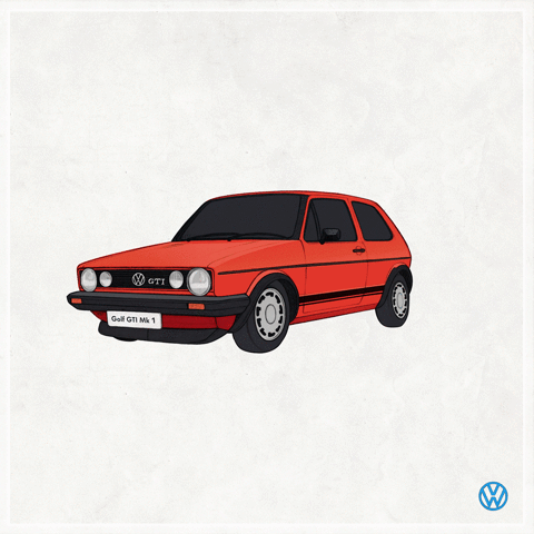 Golf GTI 40th Anniversary - Helen Green Illustration