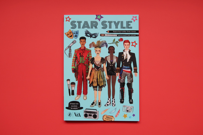 Star Style - Puffin Books and V&A - Helen Green Illustration