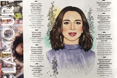 Maya Rudolph - Glamour - Helen Green Illustration