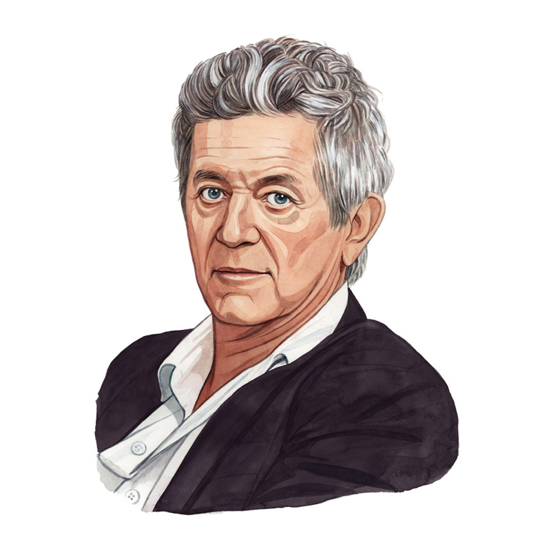 Variety Magazine Portraits - Helen Green Illustration