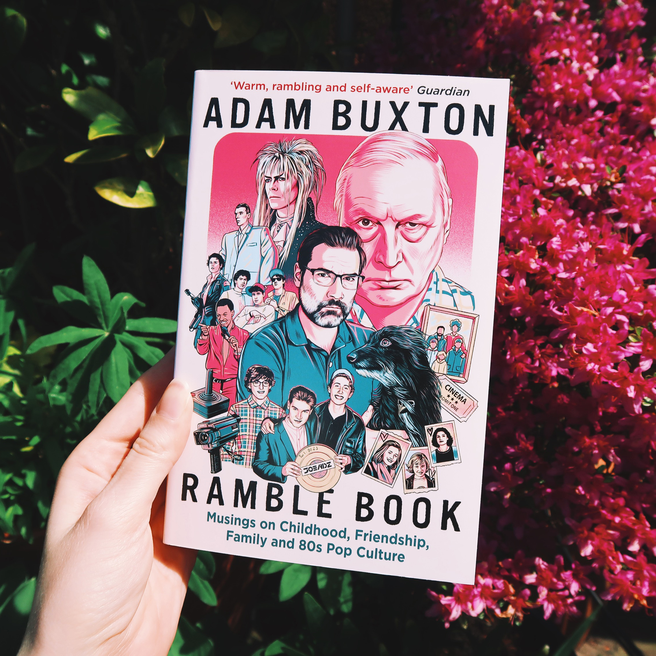 Adam Buxton Ramble Book Paperback Artwork - Helen Green Illustration