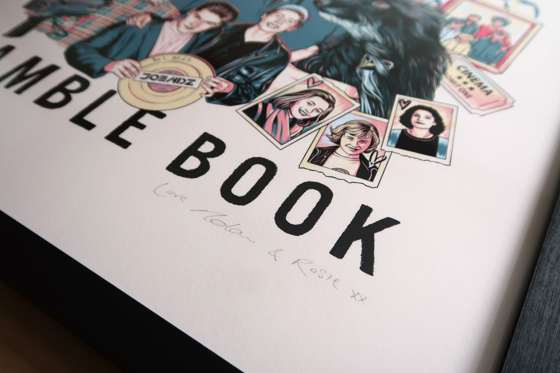 Adam Buxton Ramble Book Paperback Artwork - Helen Green Illustration