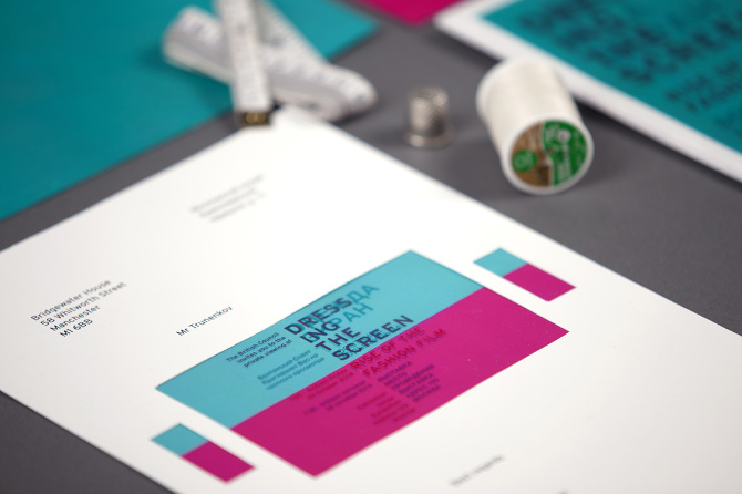 Bilingual exhibition identity - ynl