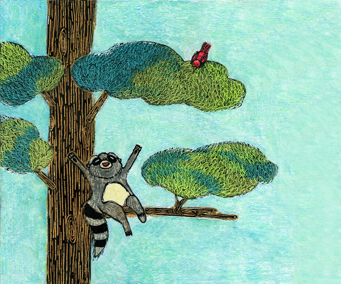 Boukili Application Children's book illustration - mandanarezapourian