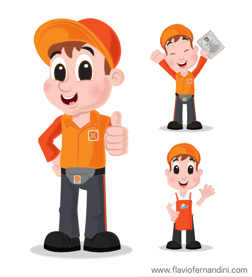 Diseño de personajes - FlavioFernandini