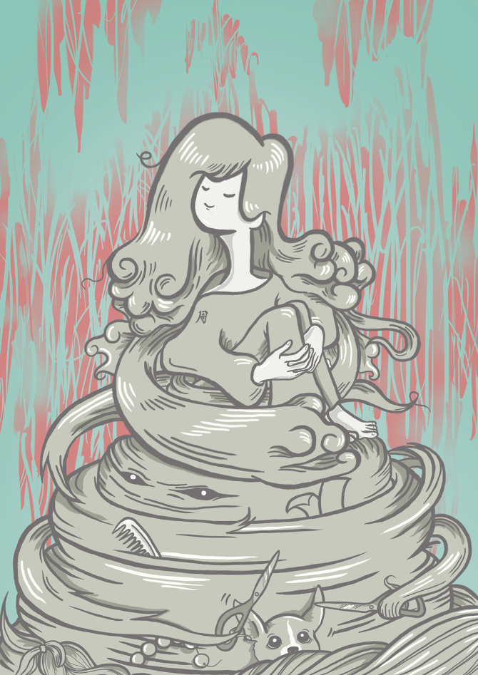 Print ads, illustrations, typography - Stephanie Chau