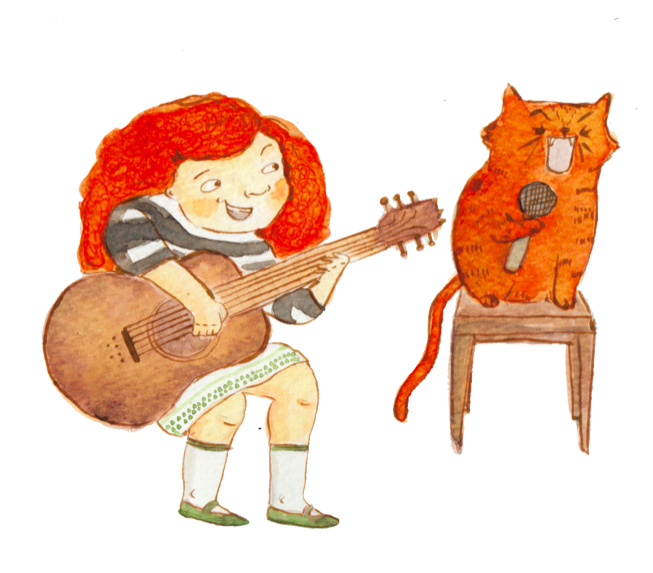 Patty and Catty - jessica kettle illustration