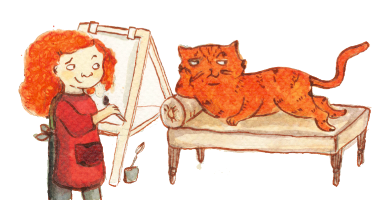 Patty and Catty - jessica kettle illustration