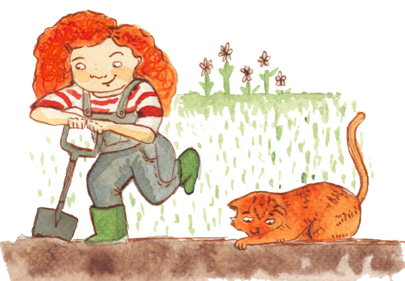 Patty and Catty - jessica kettle illustration