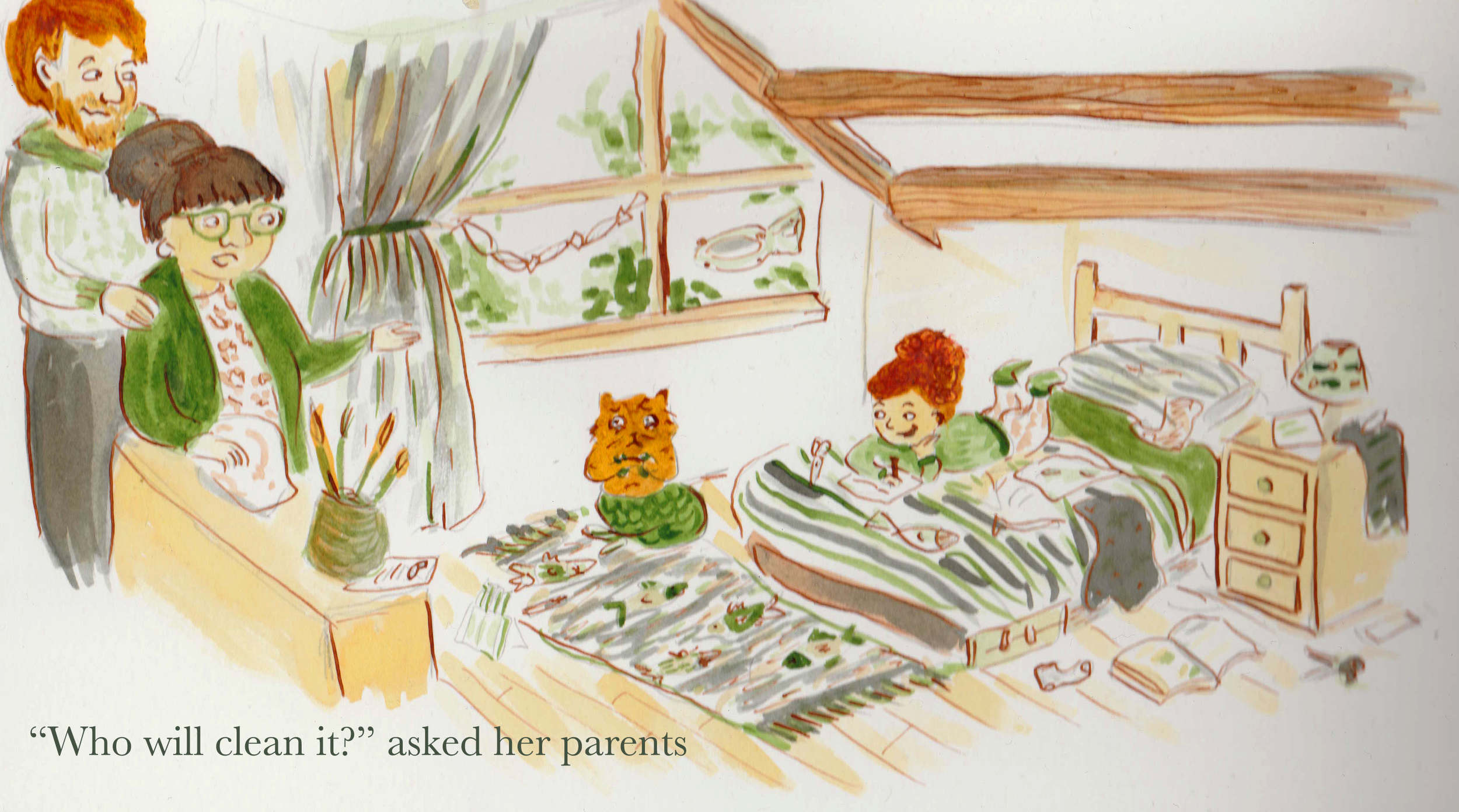 Patty and Catty - jessica kettle illustration