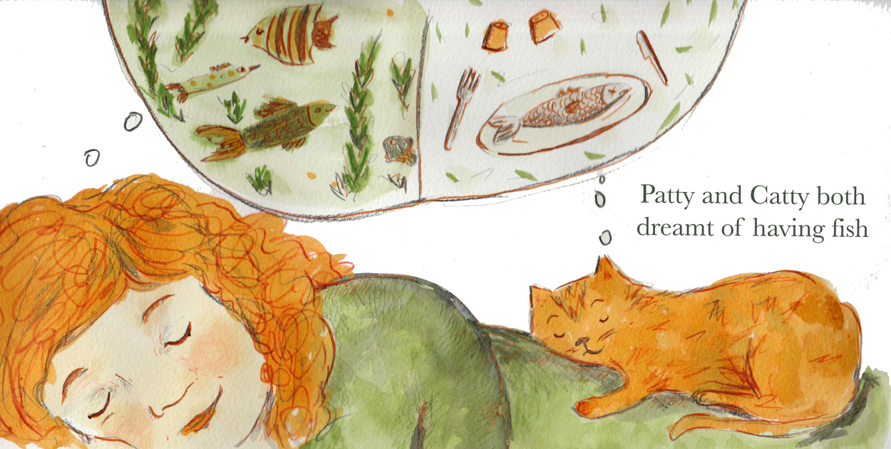 Patty and Catty - jessica kettle illustration