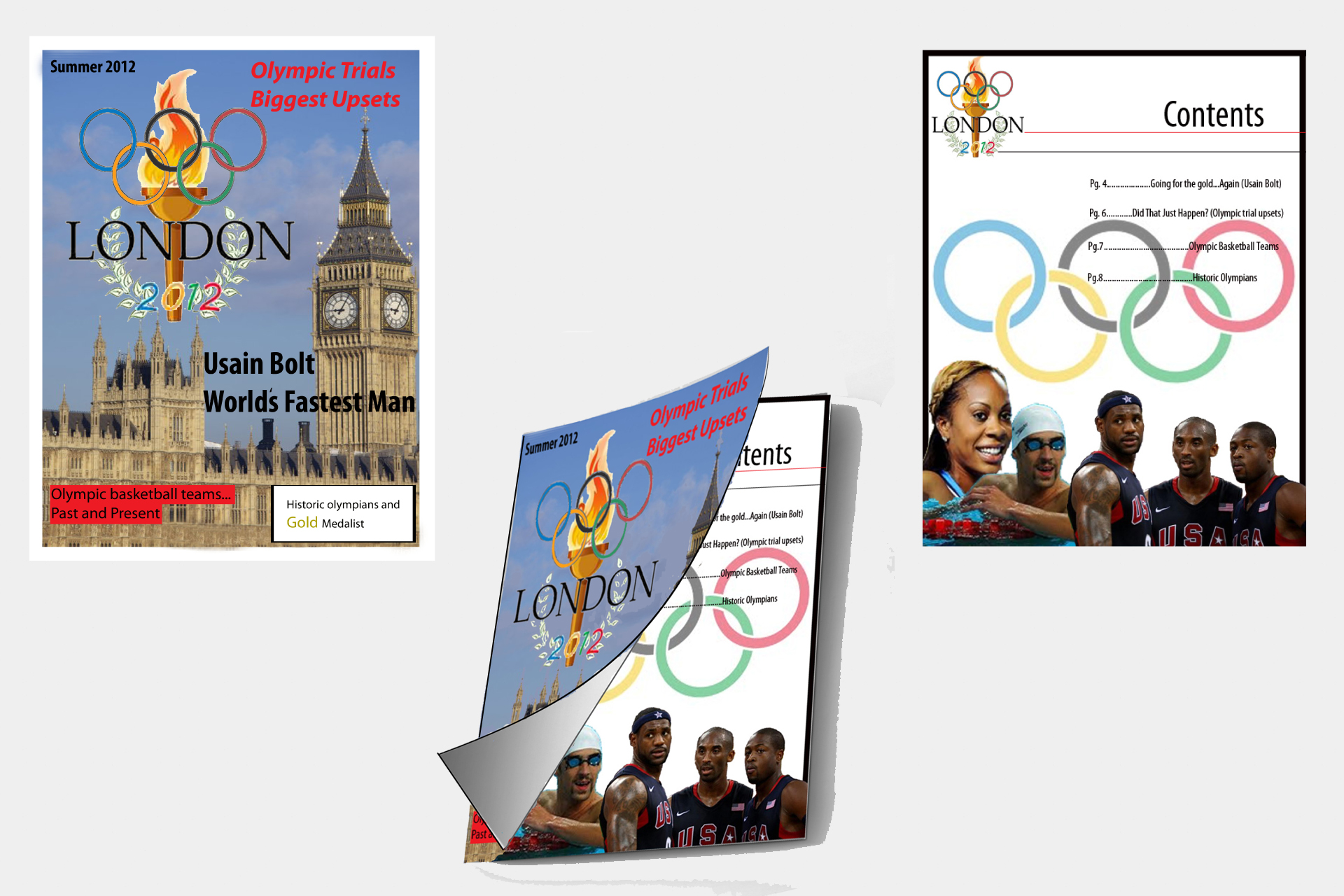 Cover Page and Table of Contents - Oliver Pearsall