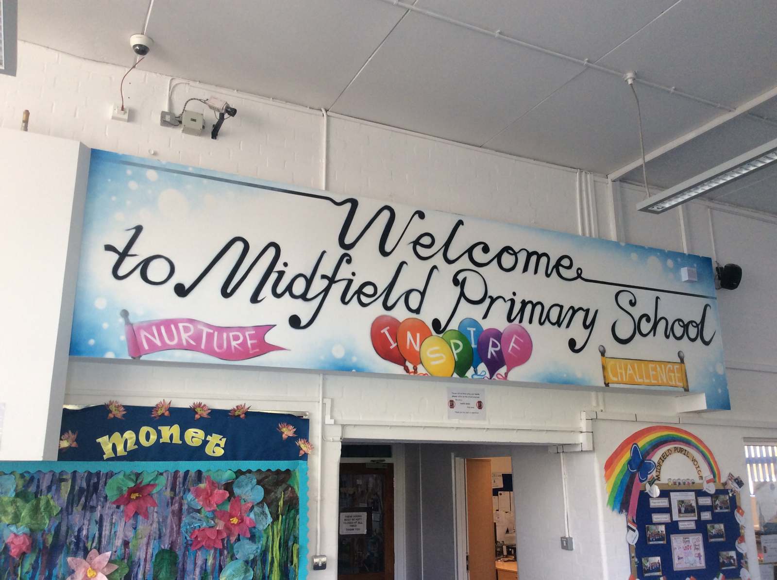 MIDFIELD PRIMARY SCHOOL - Sprayscapes Graffiti Commissions