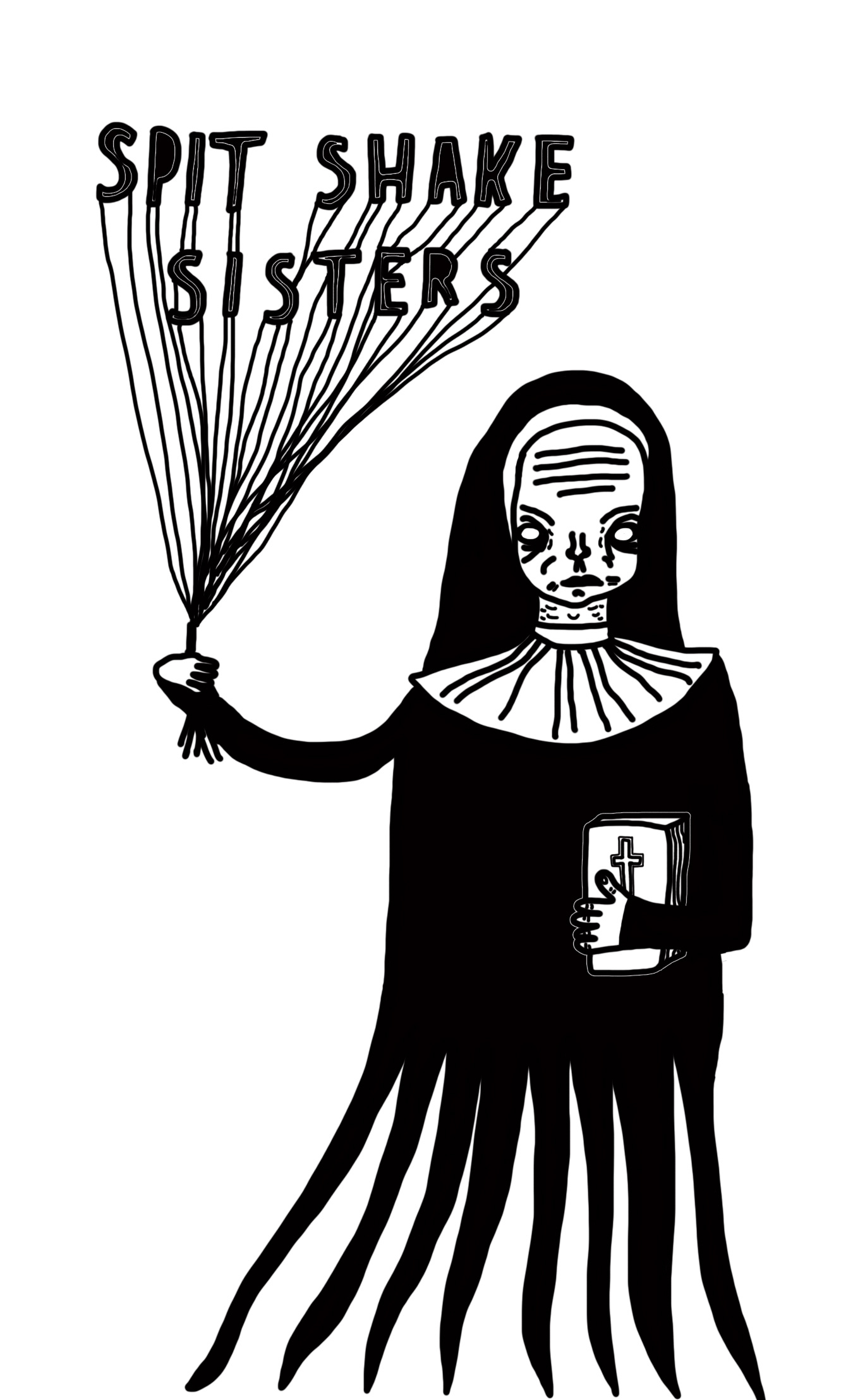 Spit Shake Sisters - BANS ILLUSTRATION