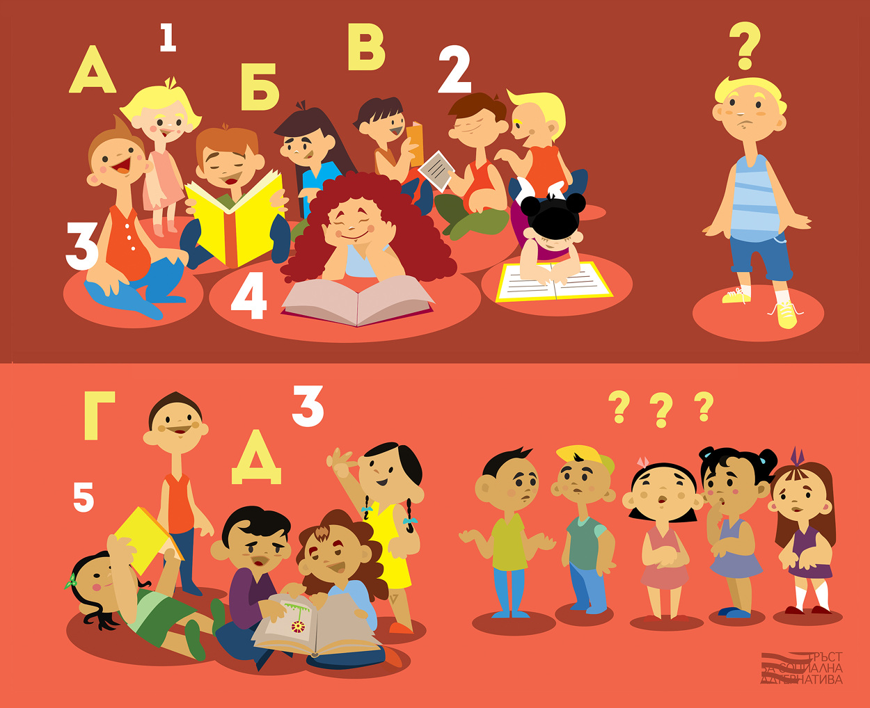 Infographic posters for TSA Bulgaria - Petra