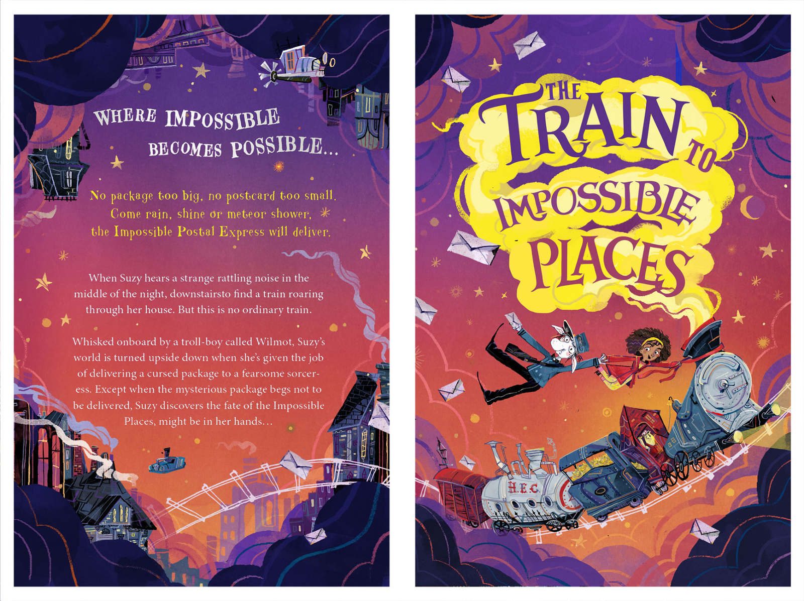 THE TRAIN TO IMPOSSIBLE PLACES - flavia sorrentino