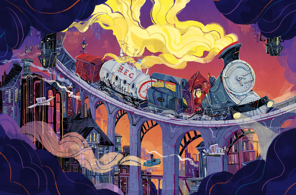 THE TRAIN TO IMPOSSIBLE PLACES - flavia sorrentino