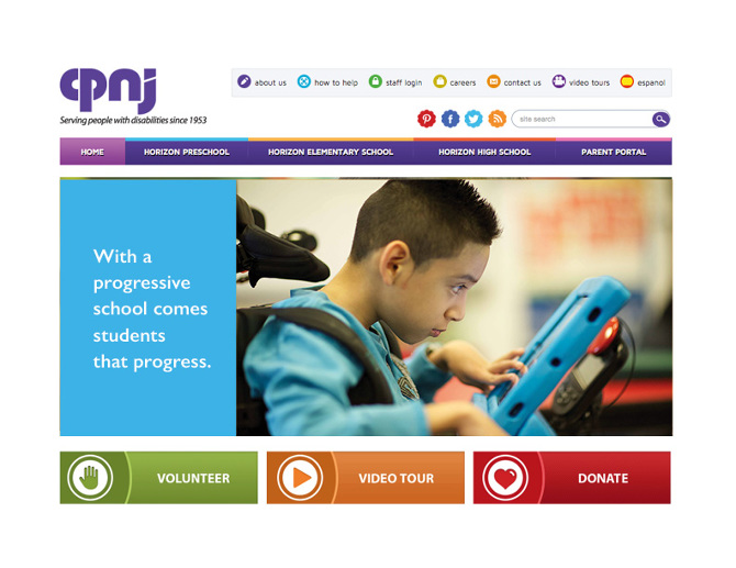 Cerebral Palsy of New Jersey (CPNJ) - Ron Rosen's Portfolio